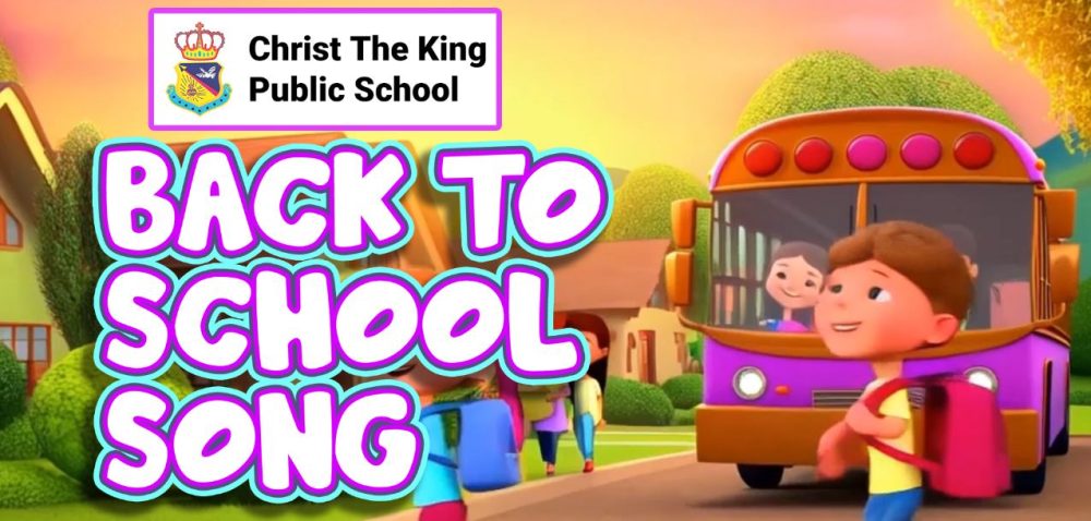 Back to School Song for Kids – Let’s Sing - Newsletter | Christ The ...